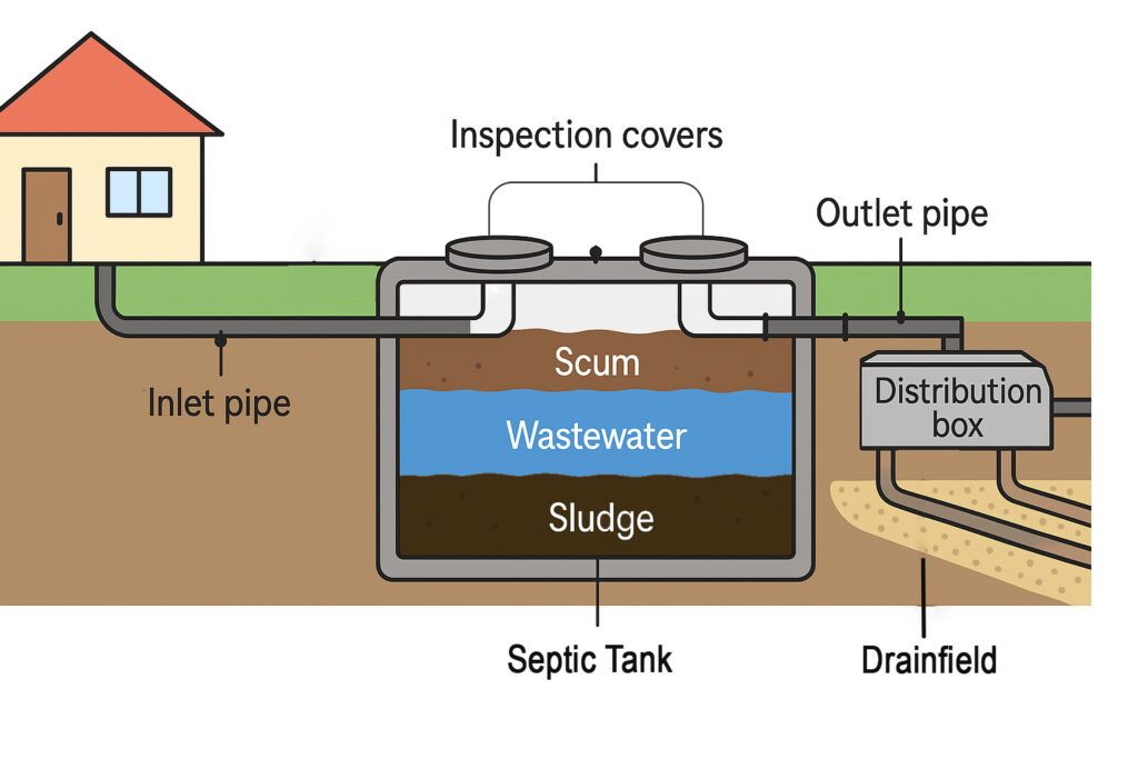 How Septic Systems Work: Septic System Diagram Explained